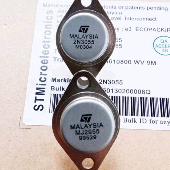 Transistor 2N3055 Dan MJ2955 model jengkolan | Lazada Indonesia
