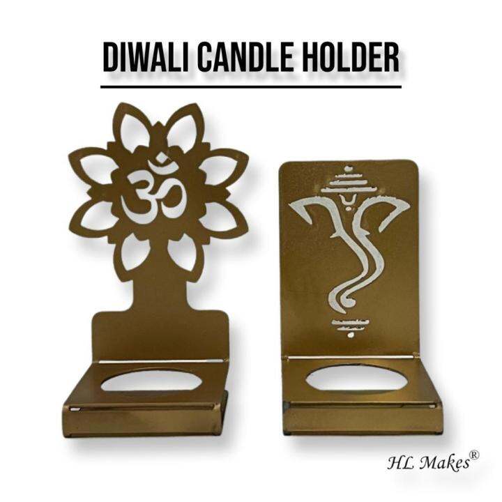 Ganesha Diya Shadow Candle Holder Vinayagar Diya Shadow Candle Holder ...