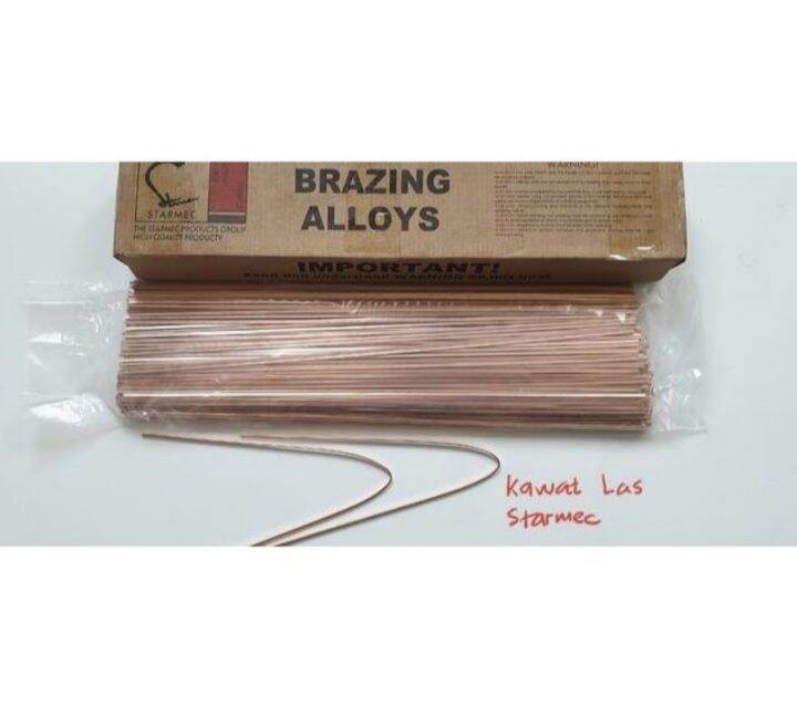 PERAK LAS TEMBAGA / KAWAT LAS TEMBAGA STARMEC 45cm | Lazada Indonesia