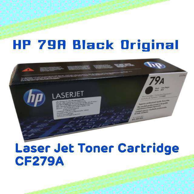 ตลับหมึกพิมพ์ HP 79A Black Original Laser Jet Toner Cartridge CF279A | Lazada.co.th
