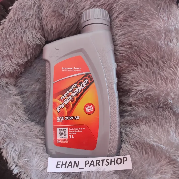 Oli Pertamina prima XP 1 LITER | Lazada Indonesia