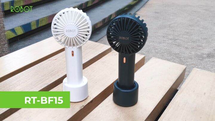 ROBOT USB Mini Fan RT-BF15 White | Lazada PH
