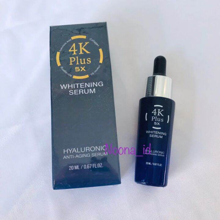4K PLUS 5X WHITENING SERUM ORIGINAL THAILAND | Lazada Indonesia