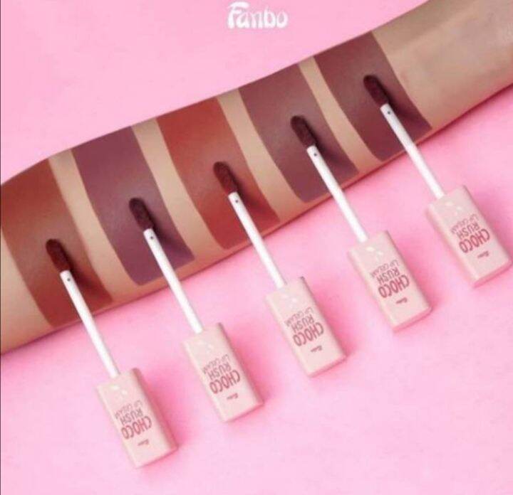 Fanbo Choco Rush Lip Cream | Lazada Indonesia