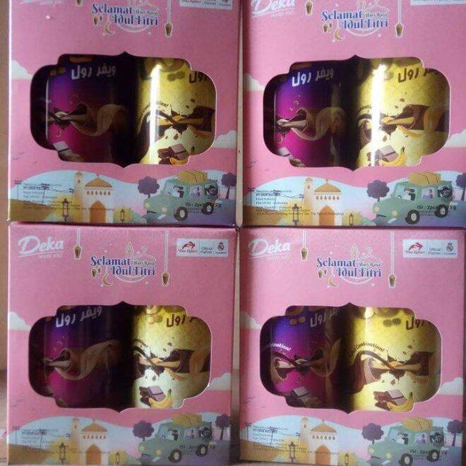 DEKA WAFER Stick/DEKA hampers 1box isi 2kaleng deka wafer | Lazada ...