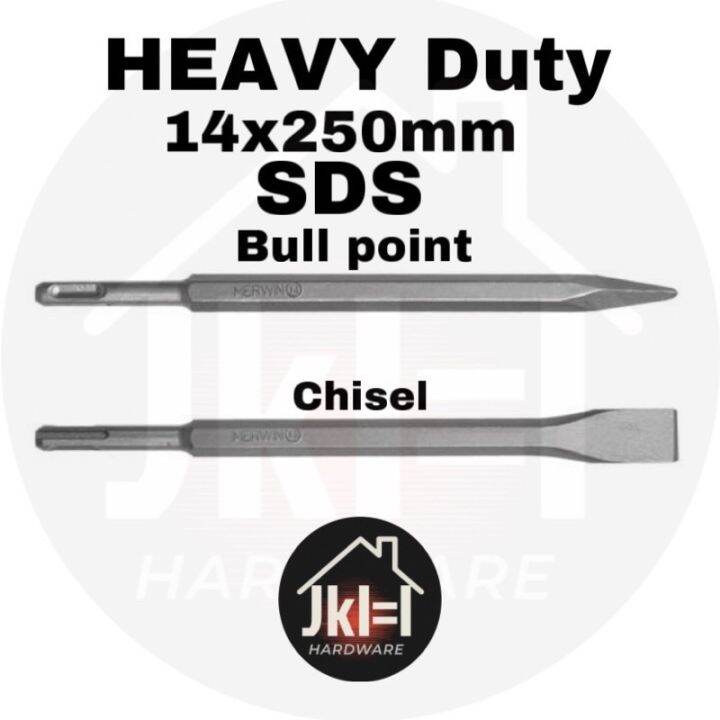 HEAVY DUTY 14x450mm SDS bull point /chisel for rotary hammer 打机钻嘴/ 打机钻针 ...