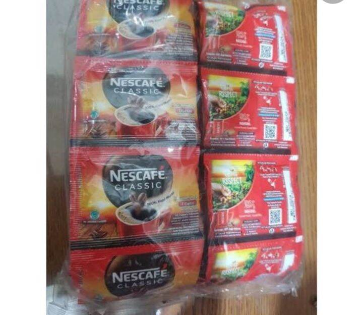 Nescafe Classic coffee 1 pack isi 60 sachet | Lazada Indonesia