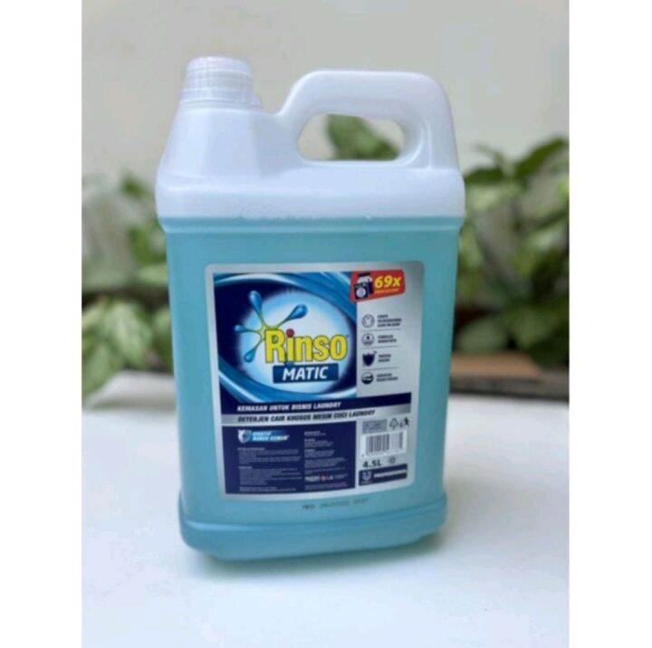 PROMO!! Detergen Rinso Cair matic 4.5 Liter / Sabun Pencuci Pakaian ...