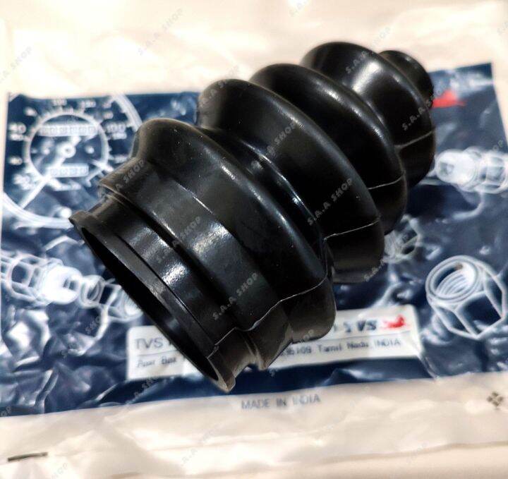 RUBBER BOOTS BELLOW for TVS KING & BAJAJ RE 1 PIECE ONLY (100% GENUINE ...