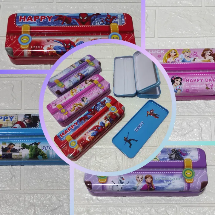 Kotak pensil kaleng 3 susun / kotak pensil kaleng 3 susun / tempat ...