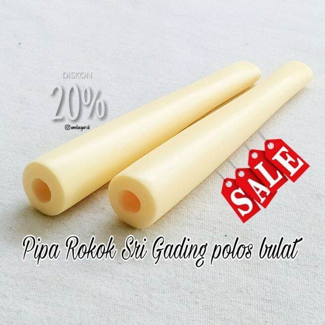 PIPA ROKOK CANGKLONG FILTER HISAP SRI GADING POLOS BULAT SINTETIS SUPER ...