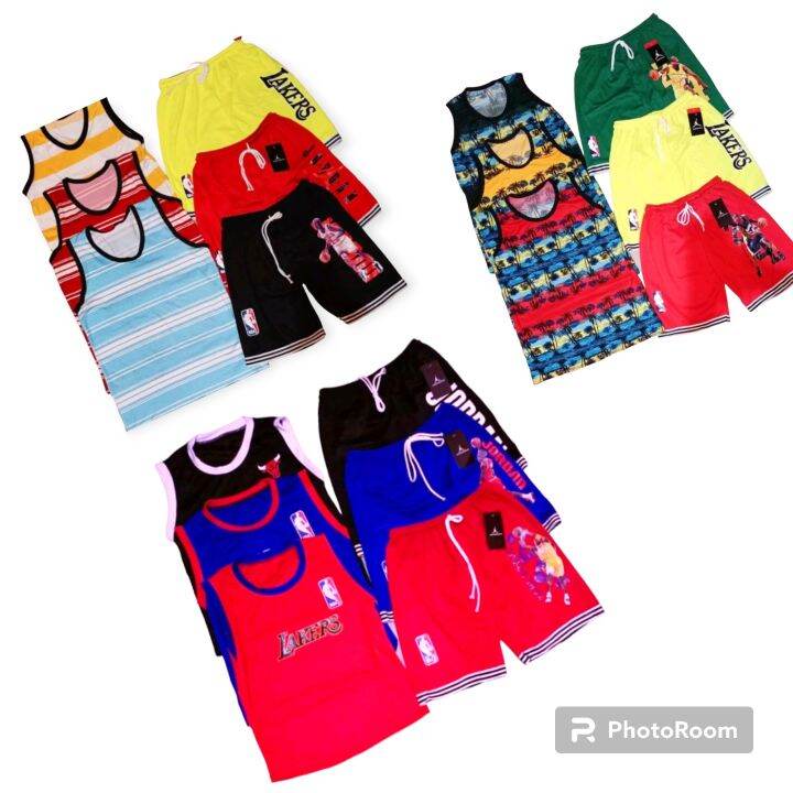 1 SET( 7-8) BOY KIDS SHORT and SANDO RANDOM.COLOR.LOGO OR DESIGN ...