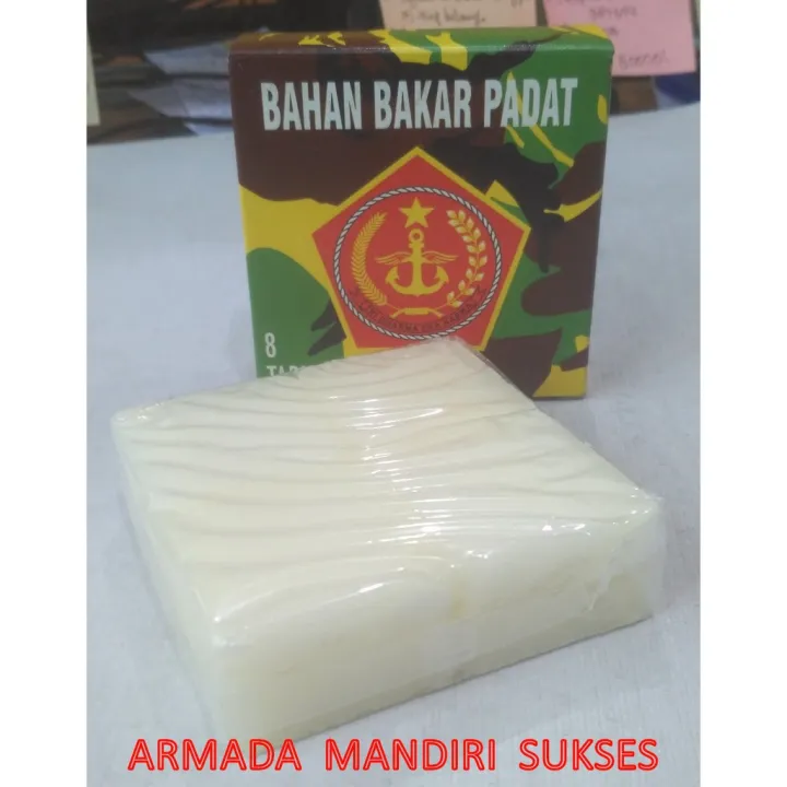 Paravin Parafin Bahan Bakar Padat Lapangan Original Jatah | Lazada ...