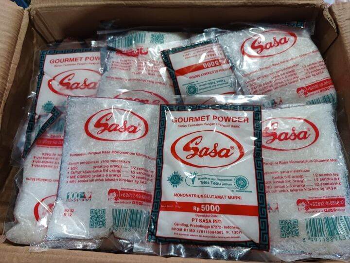 SASA GOURMET POWDER 85 GRAM / SASA MSG / MICIN / PECIN / VETSIN ...