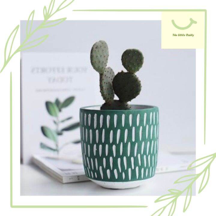 【Ready Stock】Nordic Style Cement Succulent Flower Pot Planters | Pot ...