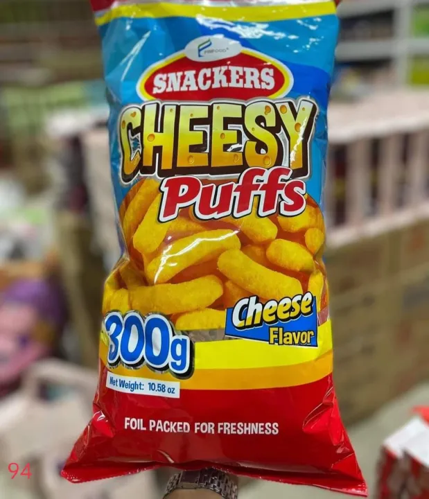 snackers cheesy puffs 300grams | Lazada PH