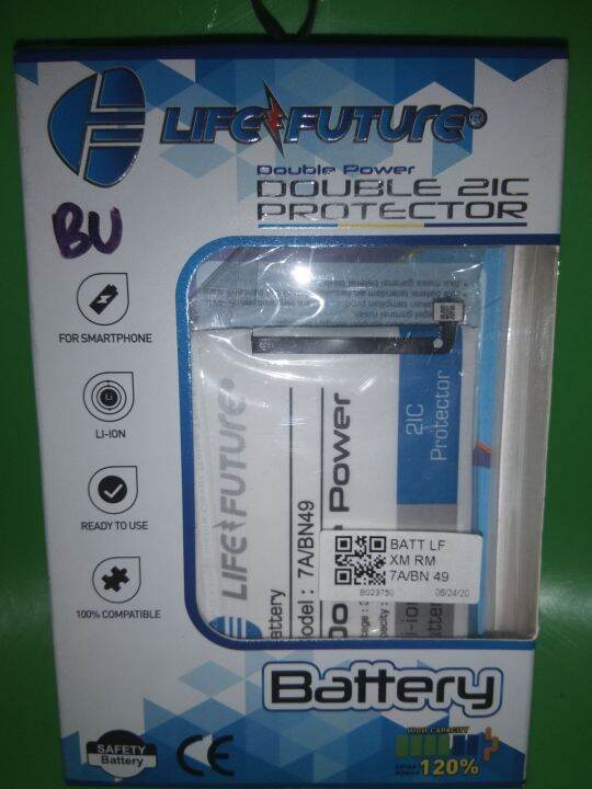 baterai life future xiaomi BN49/redmi 7A double power | Lazada Indonesia