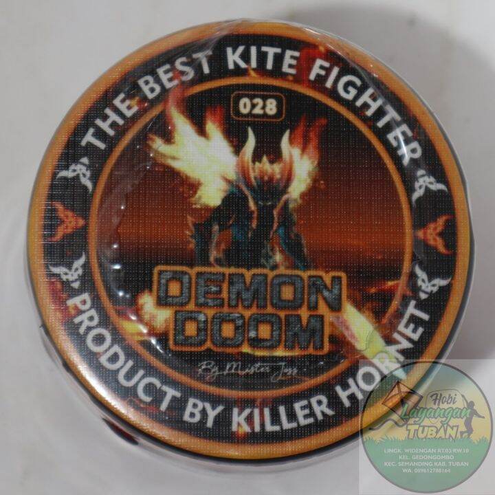 [FULL TREATMENT] GELASAN KILLER HORNET DEMON DOOM SIZE 28 KLOS JUMBO ...