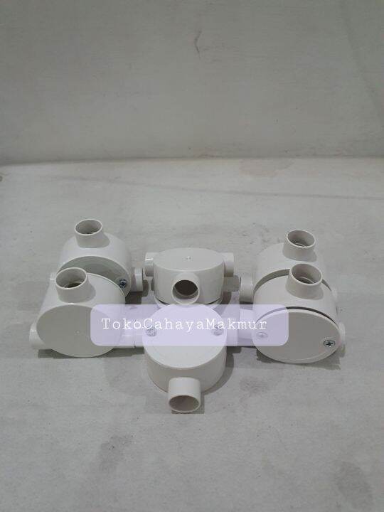 TDus / TeDus / TeeDus / T Dus Baut 3 Cabang 5/8 Inci Putih Super Tebal ...