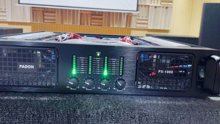 PADON professional high-power four channel amplifier for KTV hotel ...