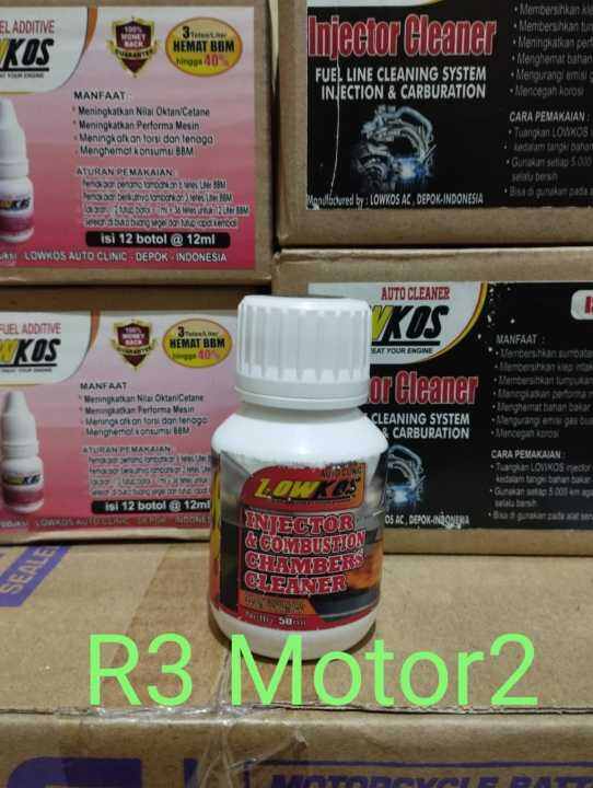 LOWKOS CAIRAN INFUS INJEKSI Injector Cleaner Pembersih Injektor 50 ML ...