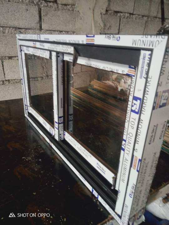 W140cm x H95cm Aluminum Sliding Window With Free Screen | Lazada PH