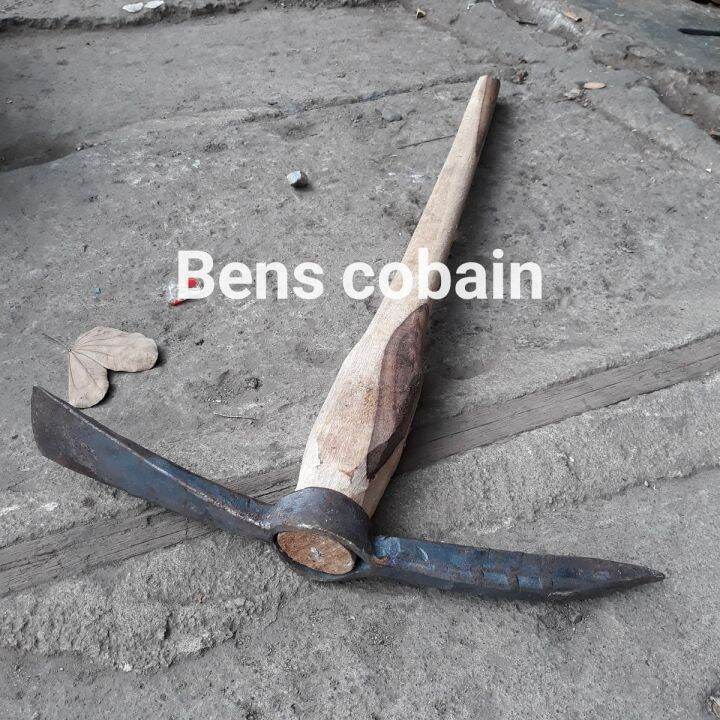 Blencong Baja Asli Ganco Cangkul Tanah Blencong Kecil dan Gagang ...