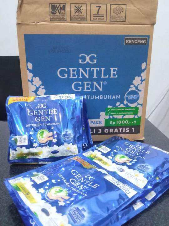GENTLE GEN DETERGENT RENCENG ISI 16pcs | Lazada Indonesia