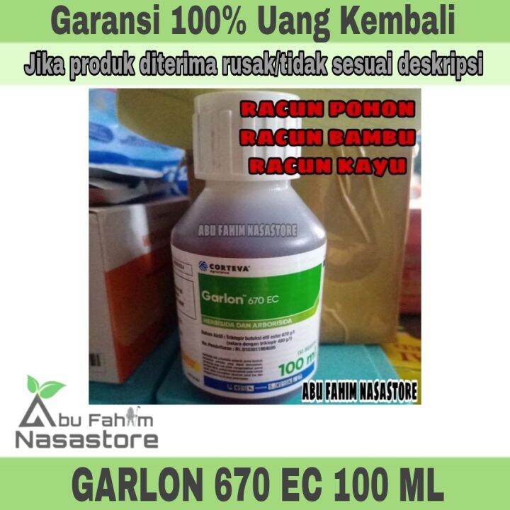 RACUN KAYU GARLON 670 EC 100 ML / RACUN POHON KAYU / RACUN BAMBU ...
