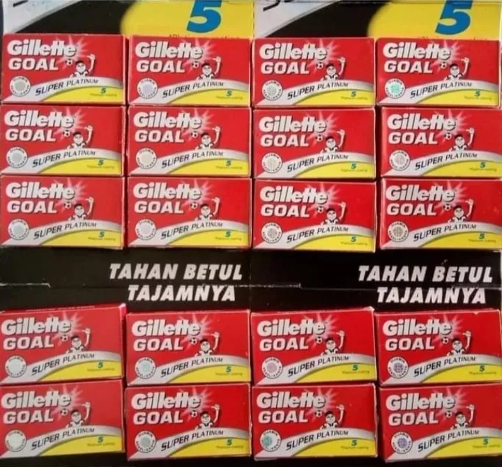 Pisau Gillette goal merah | Lazada Indonesia