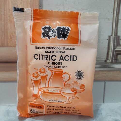 Citric Acid Citrun 50 Gr R&W Kemasan Sedang | Lazada Indonesia