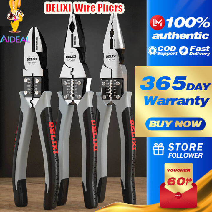 AIDEAL Delixi Wire Cutter Pliers Original Genuine Tousen Military ...
