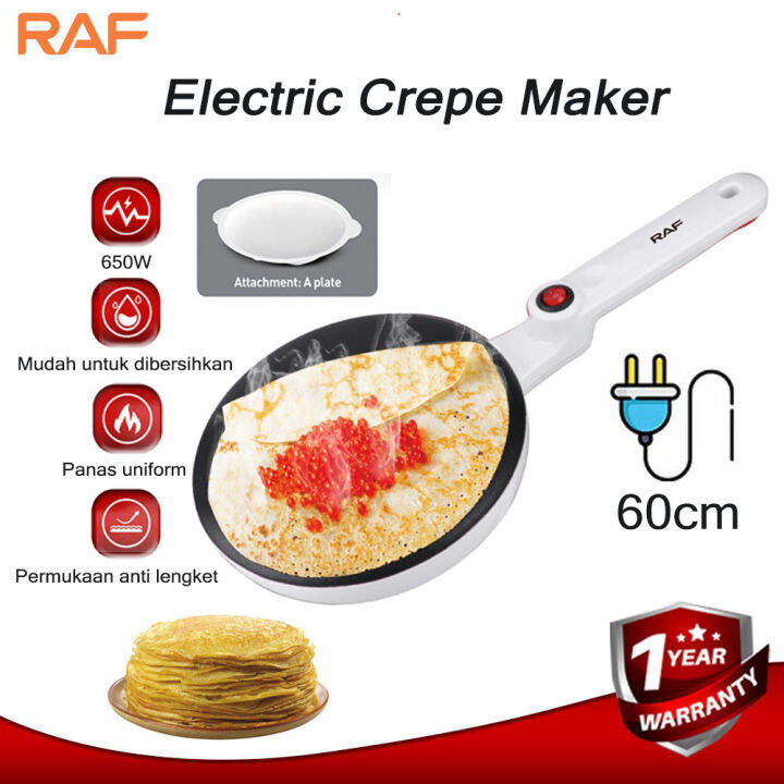 RAF Crepes Maker Alat Pembuat Crepes / Tacos / Pancake / Pizza ...