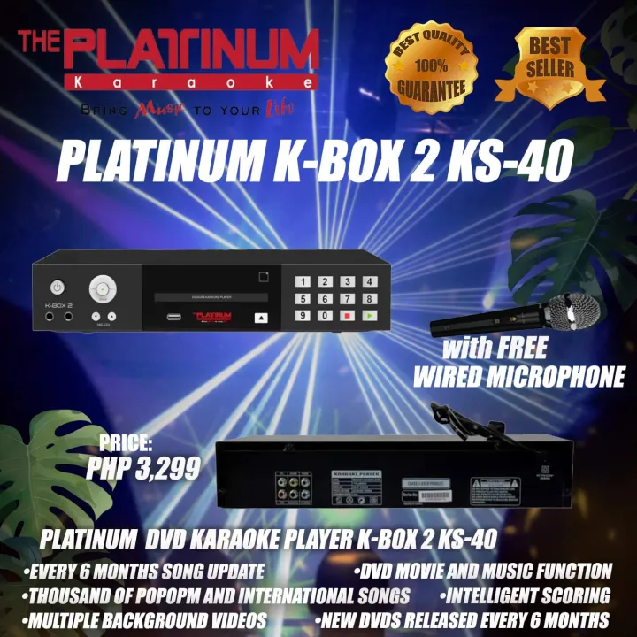 Platinum K-BOX 2 (Karaoke Player | Lazada PH