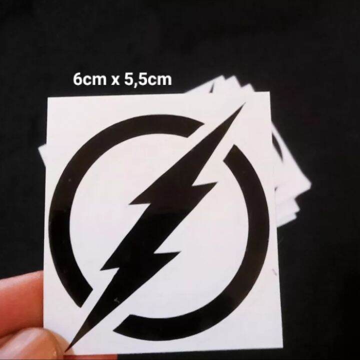 stiker cutting logo timbul petir | Lazada Indonesia