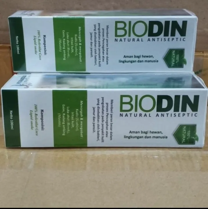 Biodin Spray 100ml Obat Kulit Jamur Scabies Hewan | Lazada Indonesia