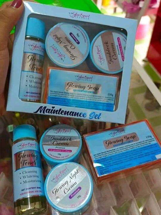 Skin Expert Secrets (Blue) Maintenance Set💯Original | Lazada PH