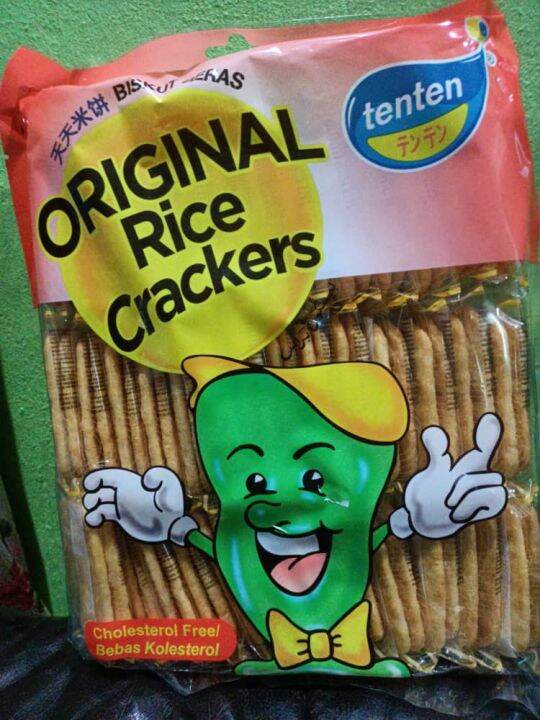 TEN TEN ORIGINAL RICE CRACKERS / BISKUT BERAS / HALAL - RM 0.50 SEN / 1 ...