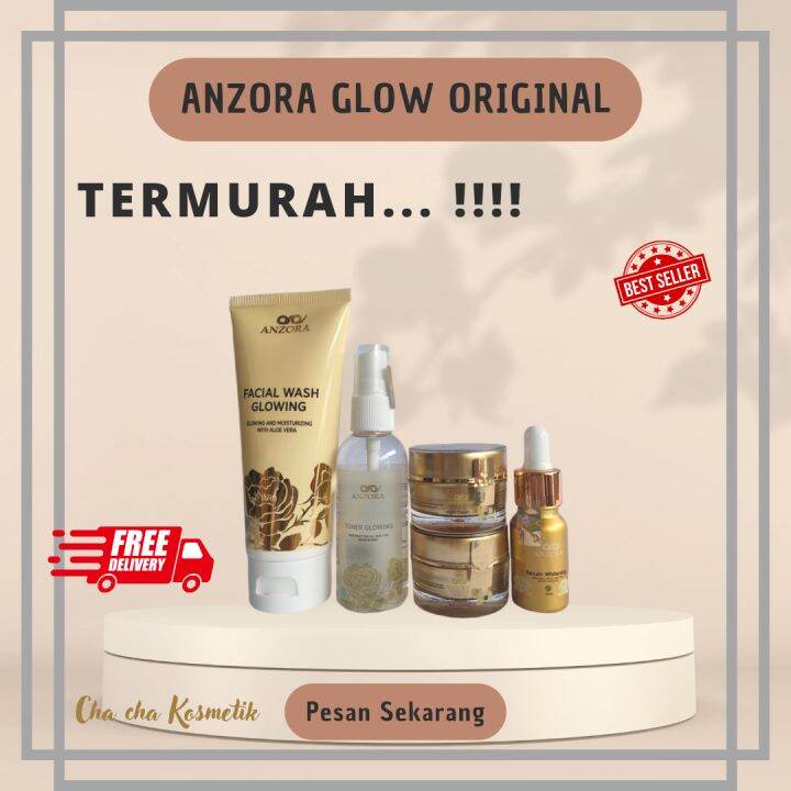 ANZORA SKINCARE GLOW ORIGINAL / CREAM ANZORA ORIGINAL | Lazada Indonesia