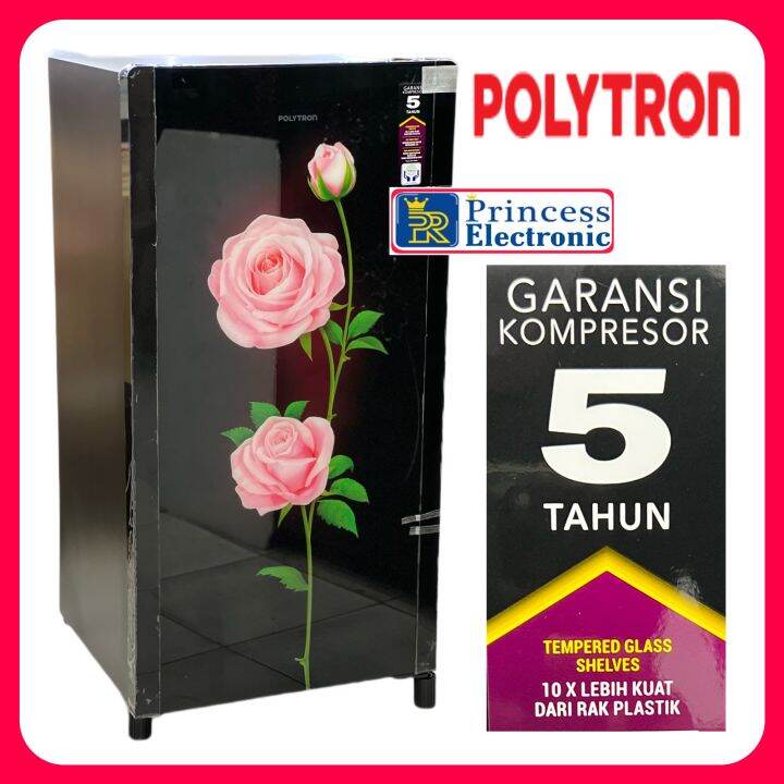 POLYTRON Kulkas 1 Pintu Belleza PRA 15 ORX | Lazada Indonesia