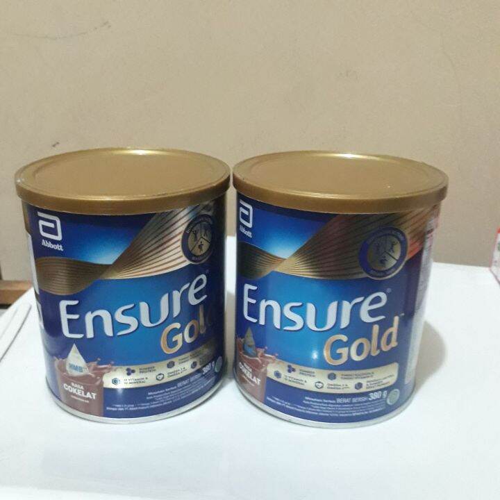 Ensure gold rasa coklat 380g | Lazada Indonesia