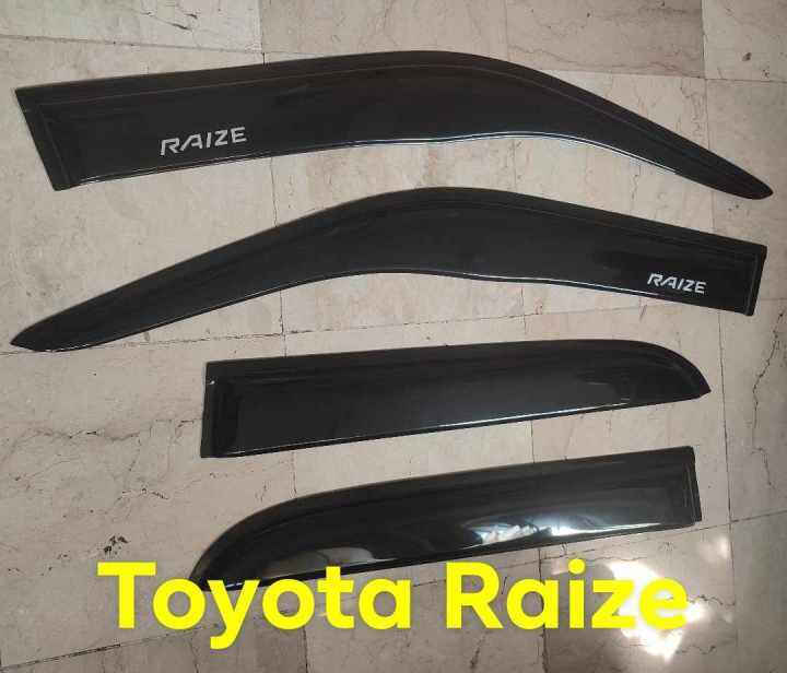 Rain Visor Door visor Toyota Raize | Lazada PH