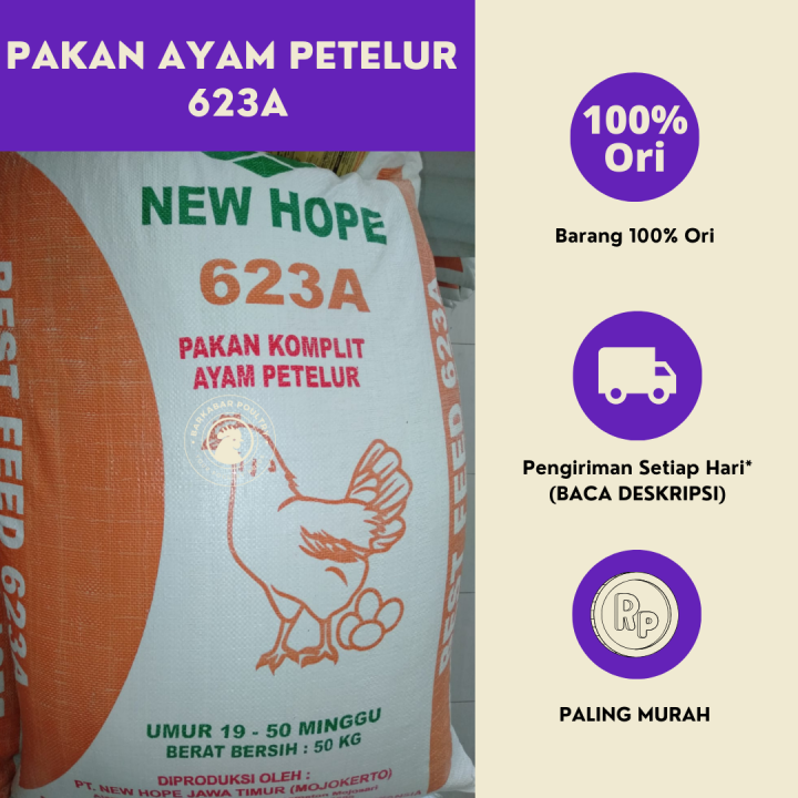 Pakan Ayam Petelur Dewasa 623A (1 Kg) | Lazada Indonesia