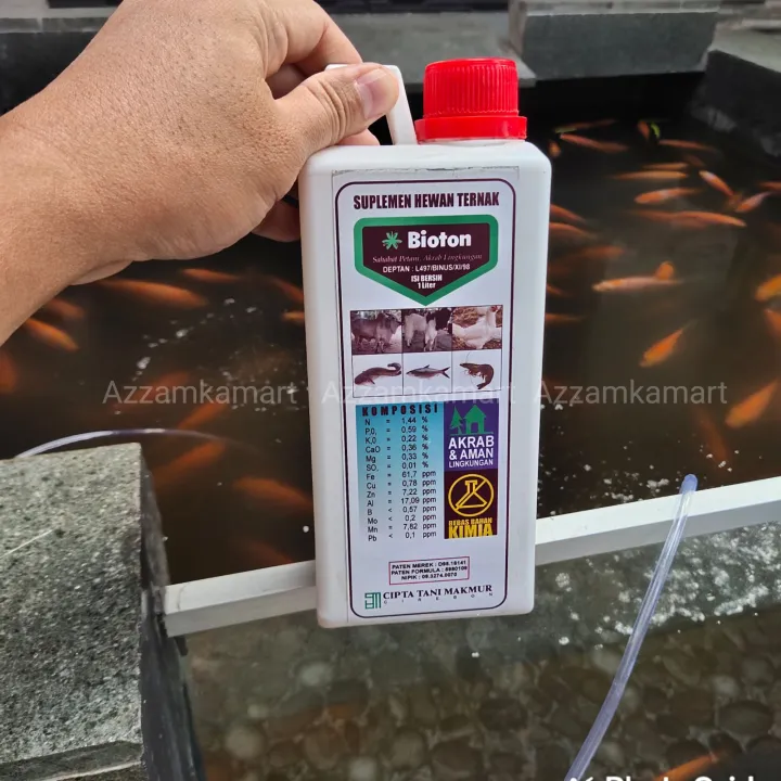 Probiotik Bioton Probiotik Untuk Budidaya Ikan Lele, Nila, Patin ...