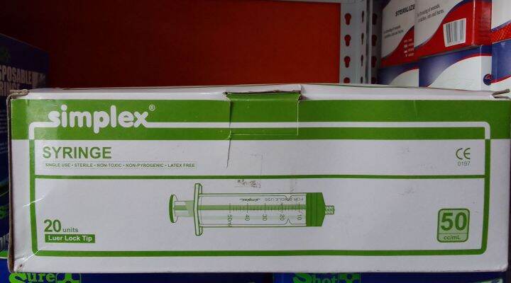 Simplex Syringe 50cc/ml | Lazada PH
