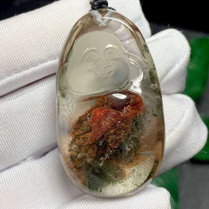 Natural color ghost Buddha pendant, Buddha Bao peace natural color form ...