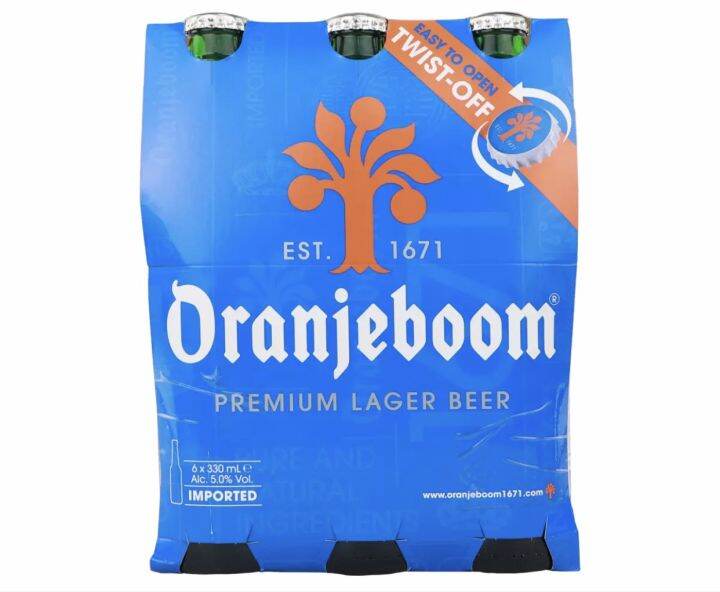 Oranjeboom Premium Lager Beer 6 Bottles | Lazada PH