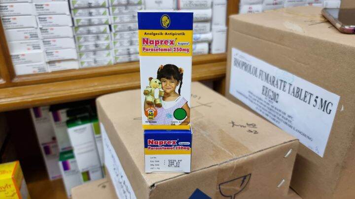 NAPREX 250MG SYRUP PERBOX ISI 60ML.. EXP JAN 23 | Lazada Indonesia