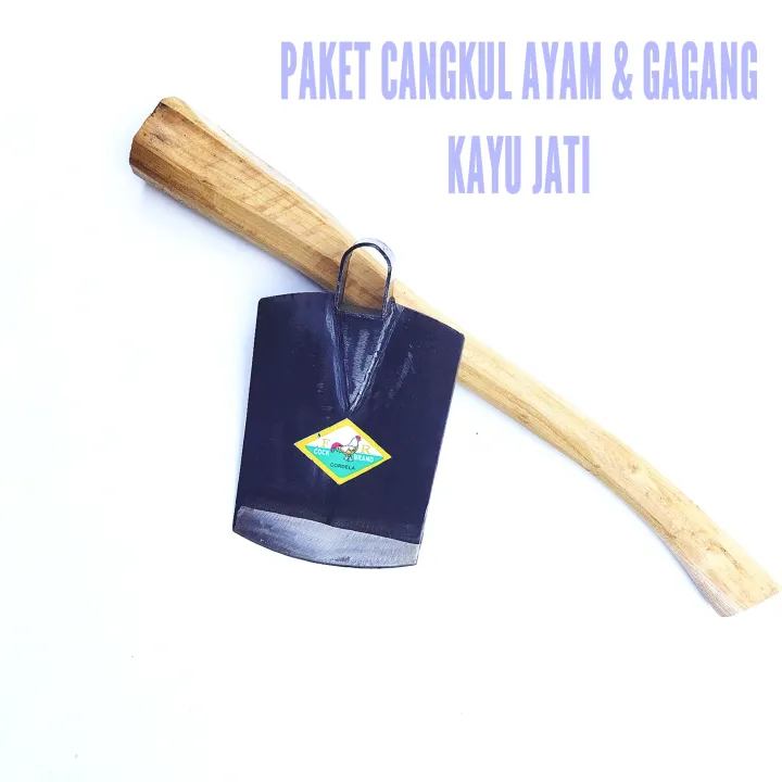 PAKET MURAH 2 BIJI CANGKUL DAN DORAN - CANGKUL PERTANIAN CAP AYAM ...