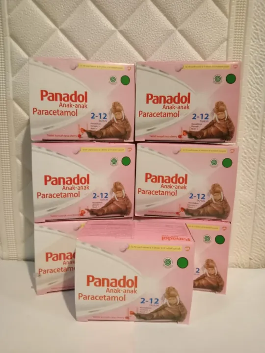 Panadol anak 1 box isi 10 tablet | Lazada Indonesia